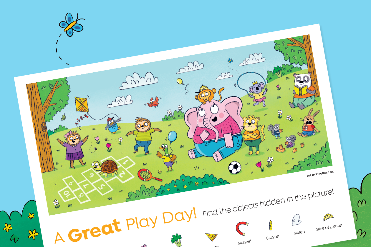 Play Day Printable for Kids 3-5 | Highlights for Children